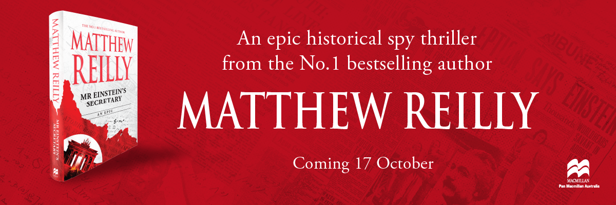 Matthew Reilly – the New York Times bestselling author